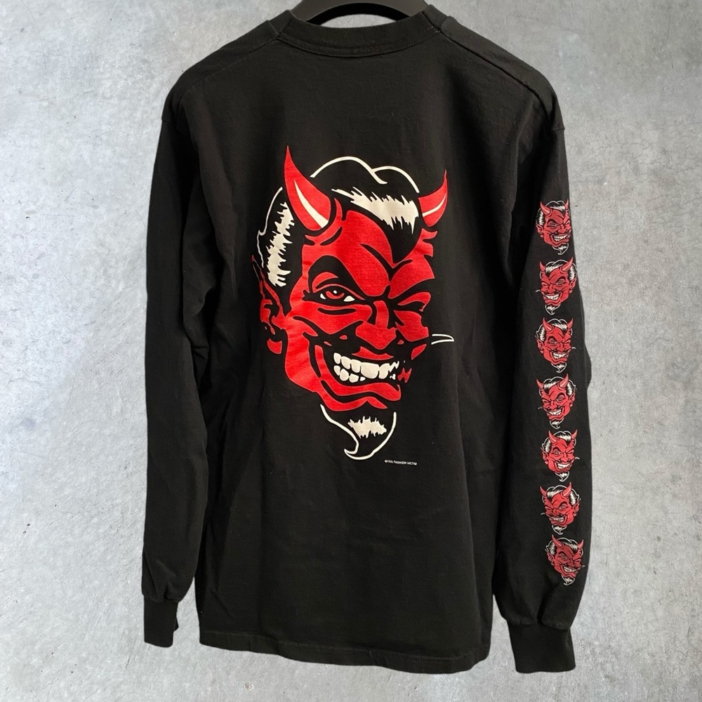 Vintage Fashion Victim Devil Long Sleeve Tee 90’s - Gem